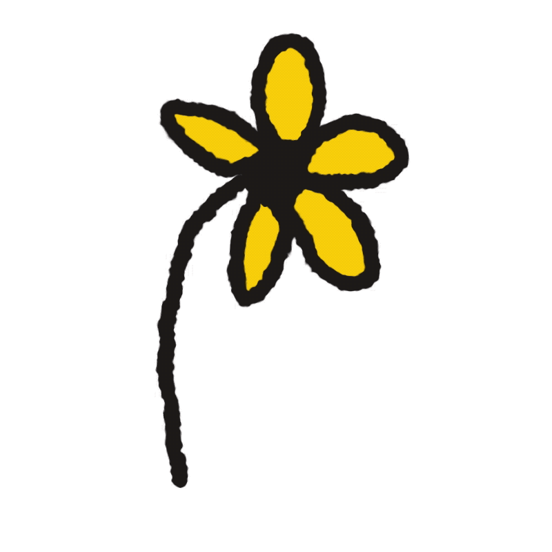 Wilted Flower Icon - The Kids Mental Health Foundation
