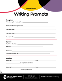 Helping Kids Cope with Strong Emotions - The Kids Mental Health Foundation