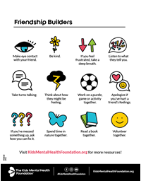 Helping Kids Make Friends - The Kids Mental Health Foundation