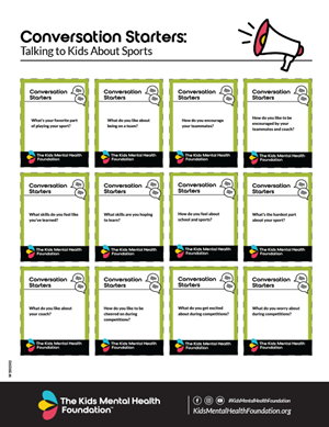 Talking With Your Student Athlete About Mental Health - The Kids Mental ...